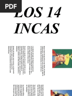 Los 14 Incas Que Gobernaron El Imperio Incaico | PDF | América del Sur | Perú