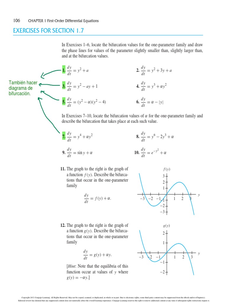 Bifurcation | PDF | Equations | Mathematics