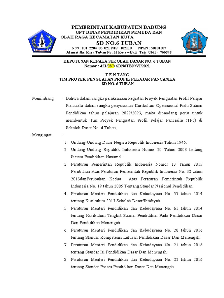 SK Tim Projek 2022.2023 | PDF