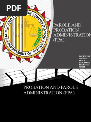 Parole And Probation Logo VADOC Recognizes Probation & Parole Week