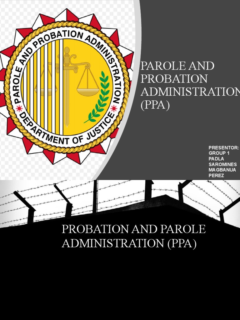 Parole and Probation Administration (Ppa) | PDF | Parole | Probation