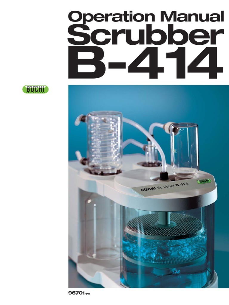 Buchi Scrubber B-414 | PDF | Mains Electricity | Chemistry