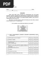Resumo - Escala Bdefs | PDF