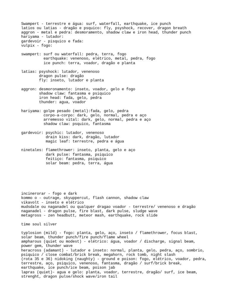 time pokemon mega foda | PDF
