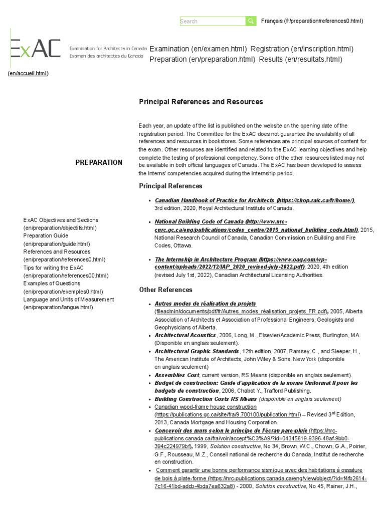 ExAC Exam Preparation Resources | PDF | Real Estate