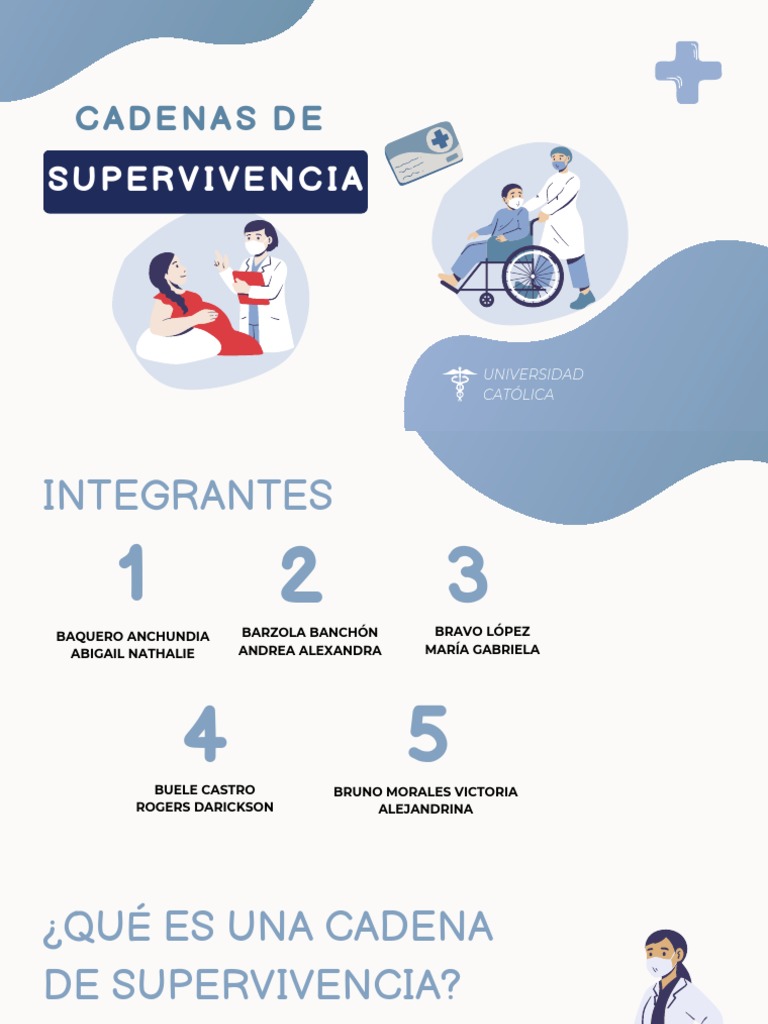 Eslabones de La Cadena de Supervivencia | PDF | Reanimación ...
