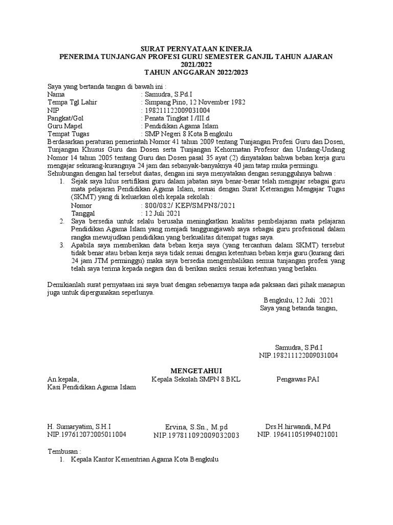 Surat Keterangan SKMT 2023 | PDF