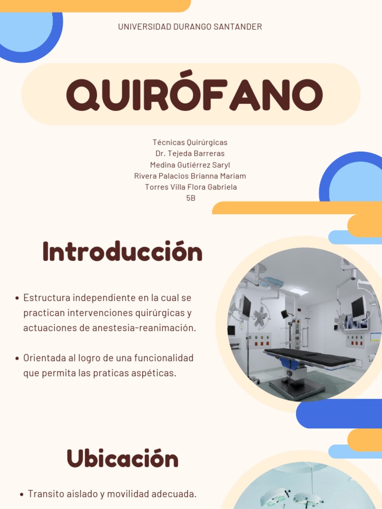 Quirófano | PDF | Teatro operando