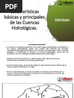 Definición de Parteaguas en Hidrología | PDF | Cuenca de drenaje | Longitud
