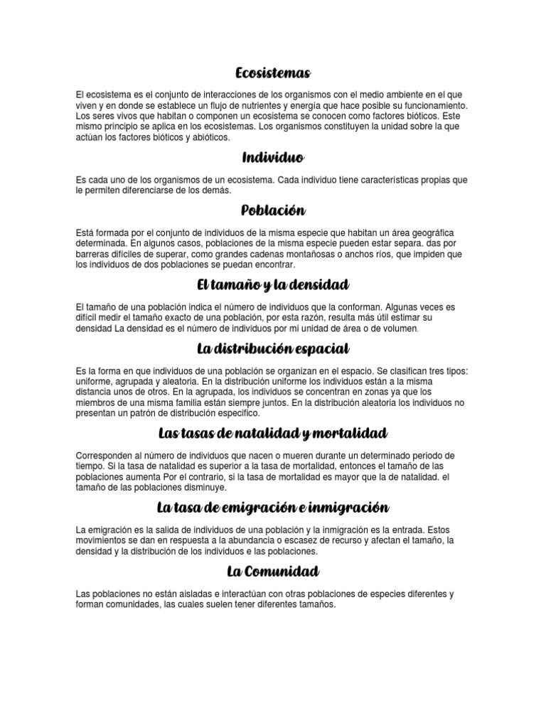 Ecosistemas | PDF | Ecosistema | Ecología