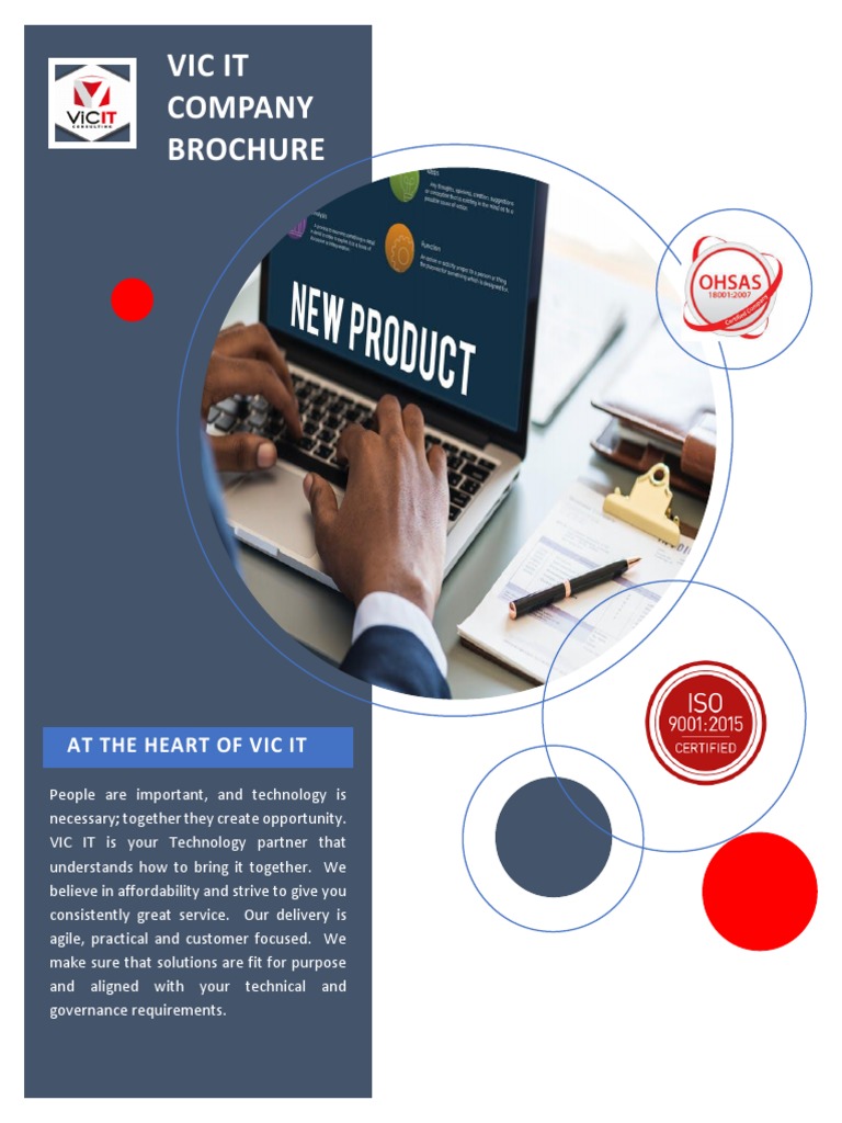 VIC IT Company Brochure | PDF | Computer Security | Security