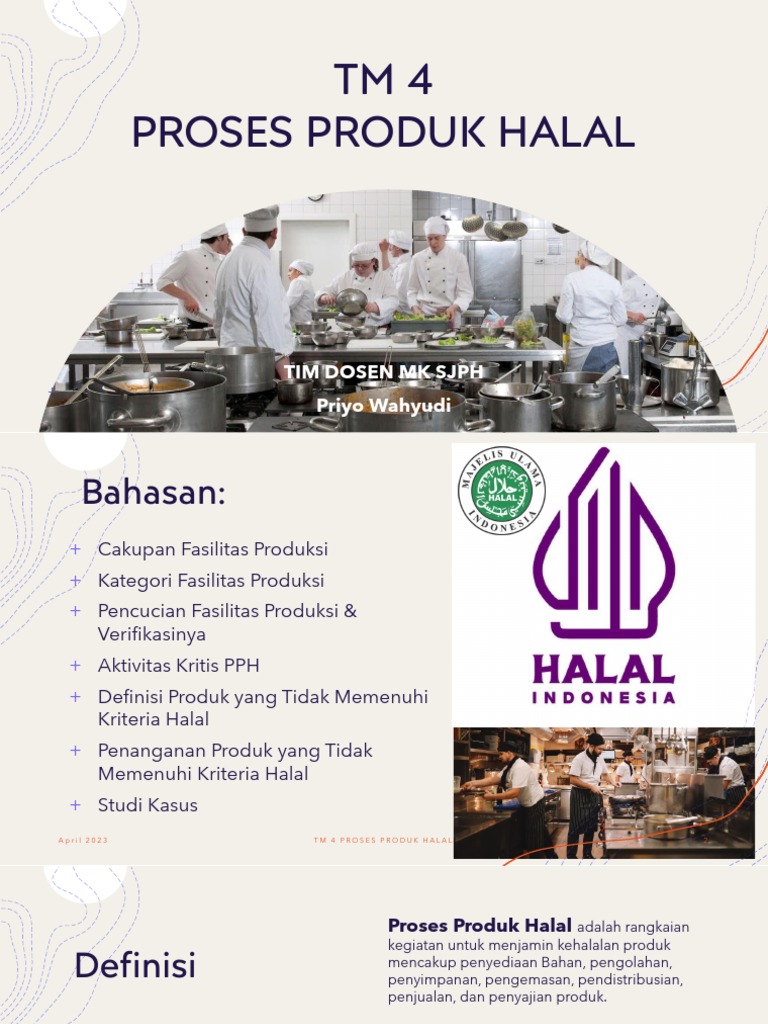 Proses Sertifikasi Produk Halal 2023 | PDF | Bisnis