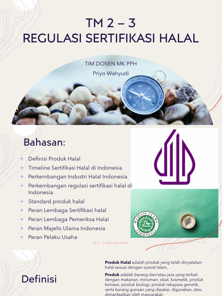 TM 2 Regulasi Halal | PDF