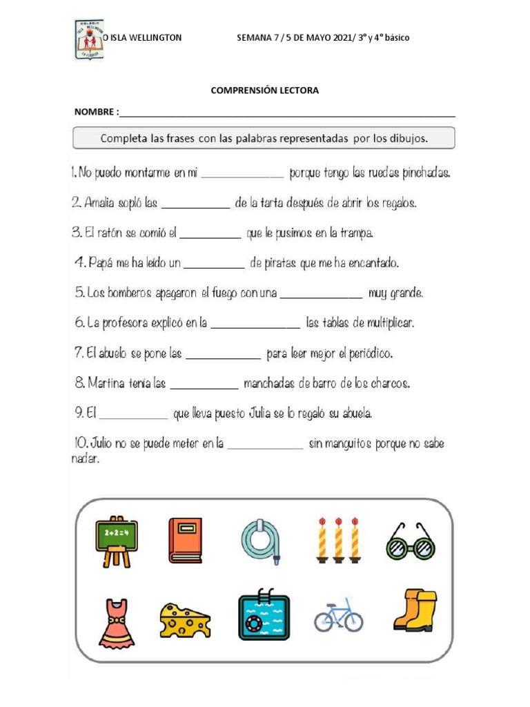 Comprensión Lectora Semana 7 | PDF