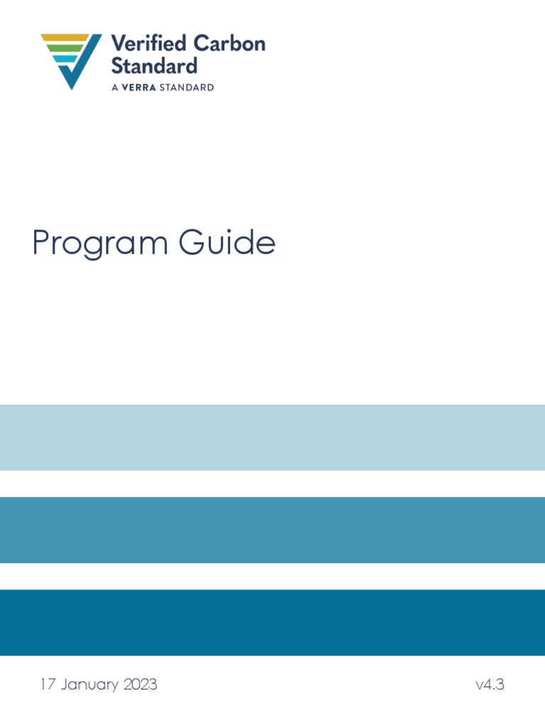VCS Program Guide v4.3 FINAL | PDF | Verification And Validation ...