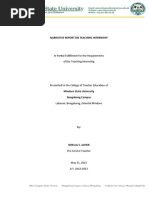 Senior High Teacher Bionote Example | PDF | Educational Stages | Teachers