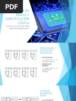 Leyes Reglas Algebra Boole | PDF | Puerta lógica | Álgebra de Boole