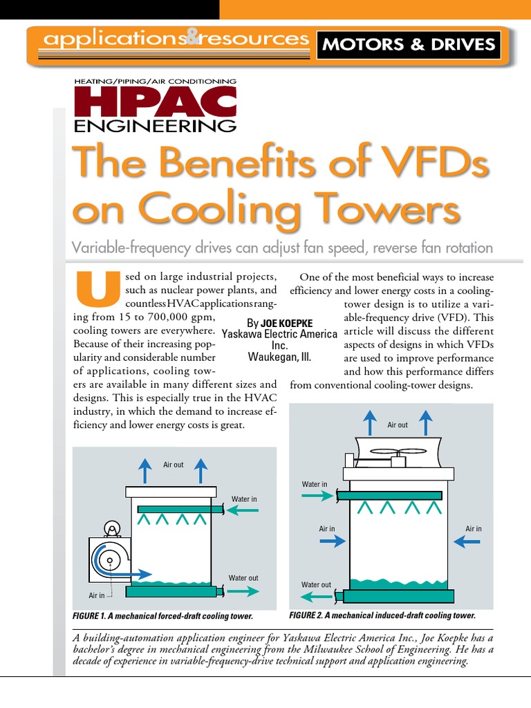 The Benefits of VSDs Cooling Towers | PDF | Physical Quantities ...