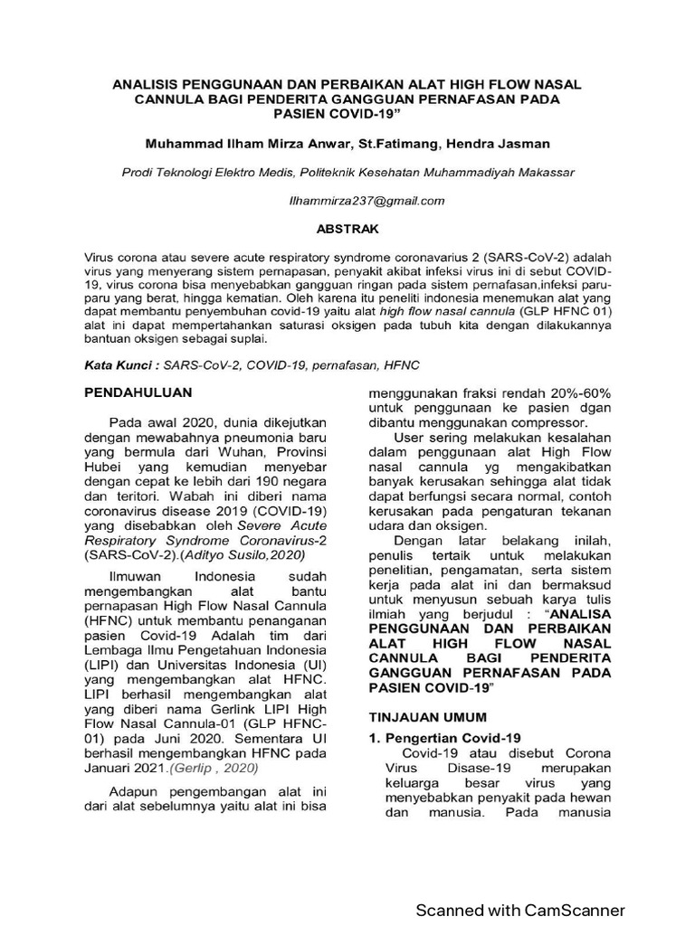 JURNAL Muhammad Ilham Mirza Anwar | PDF