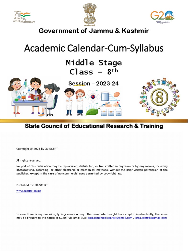 Syllabus Class 8th | Download Free PDF | Reading Comprehension | Poetry