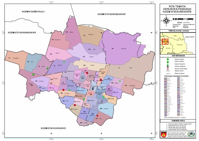 Peta Kepadatan Penduduk | PDF