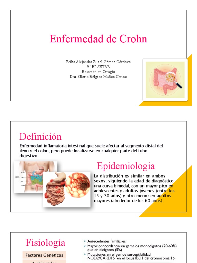 Enfermedad de Crohn | PDF | Enfermedad de Crohn | Salud pública