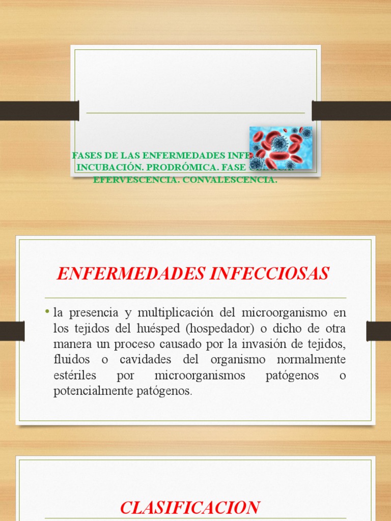 Fases de Las Enfermedades Infecciosas Expo G5 - 105336 | PDF Fases de Las Enfermedades Infecciosas Expo G5 - 105336 | PDF