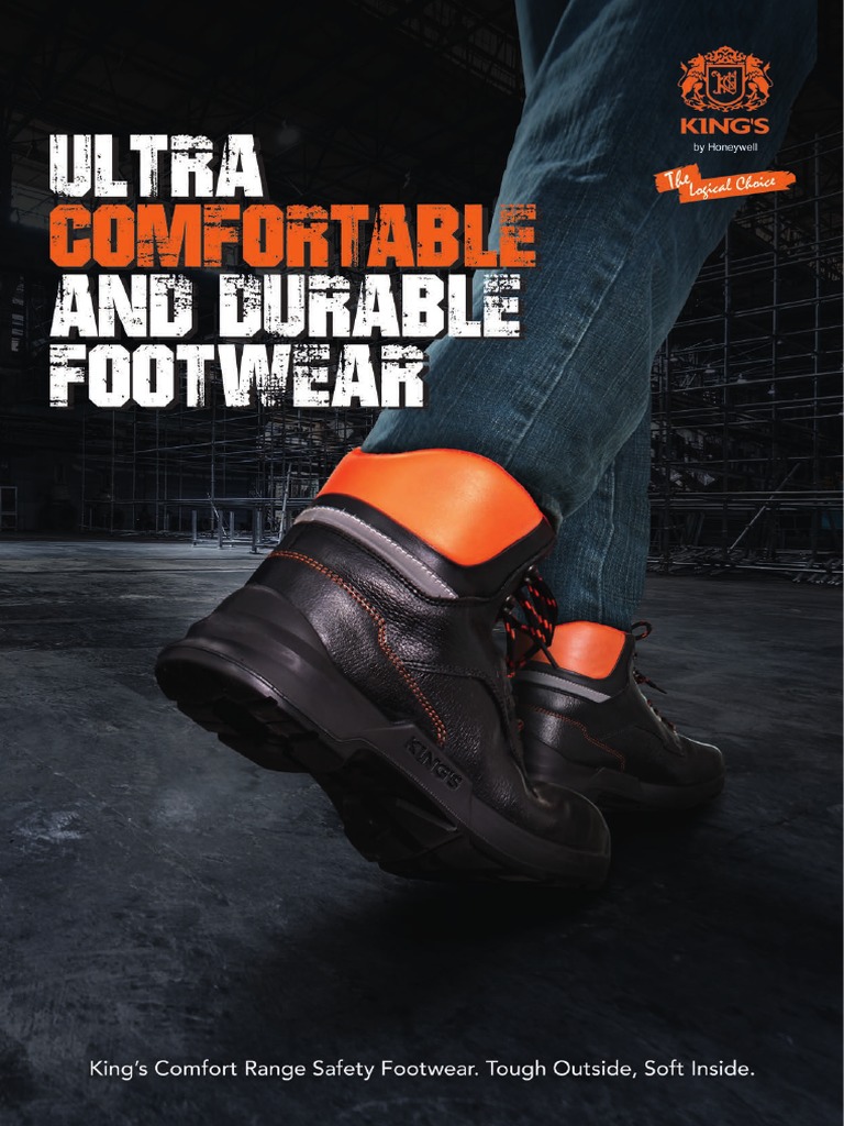 King's Comfort Safety Footwear Catalog | PDF | Shoe | Boot