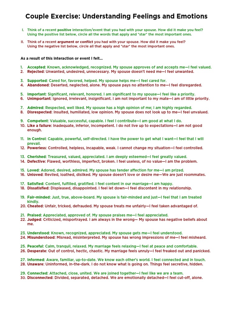 Biola Apologetics Identifying Emotions | PDF