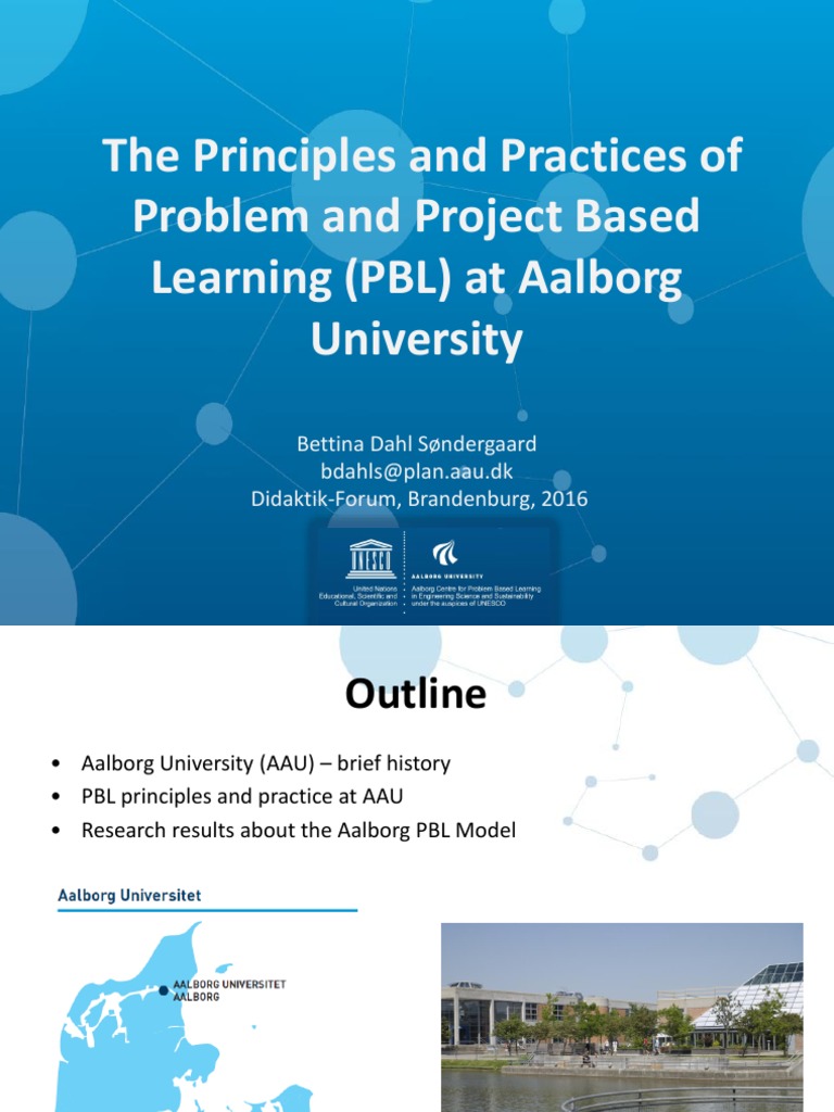 Aalborg University's PBL Principles Explained | PDF | Psychology | Science