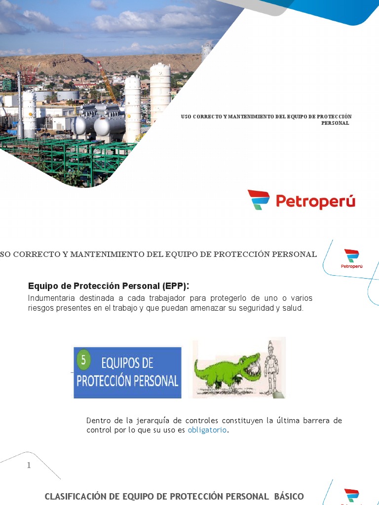 5.1.4 Uso Correcto y Mantenimiento de EPP | PDF