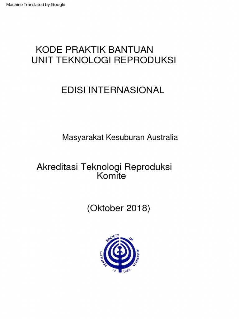2018-RTAC-International-COP-FINAL Terjemahan | PDF | Teknologi & Rekayasa
