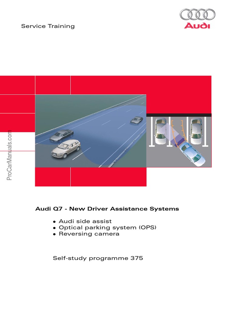 SSP 375 Audi Q7 New Driver Assistance Systems | Download Free PDF ...