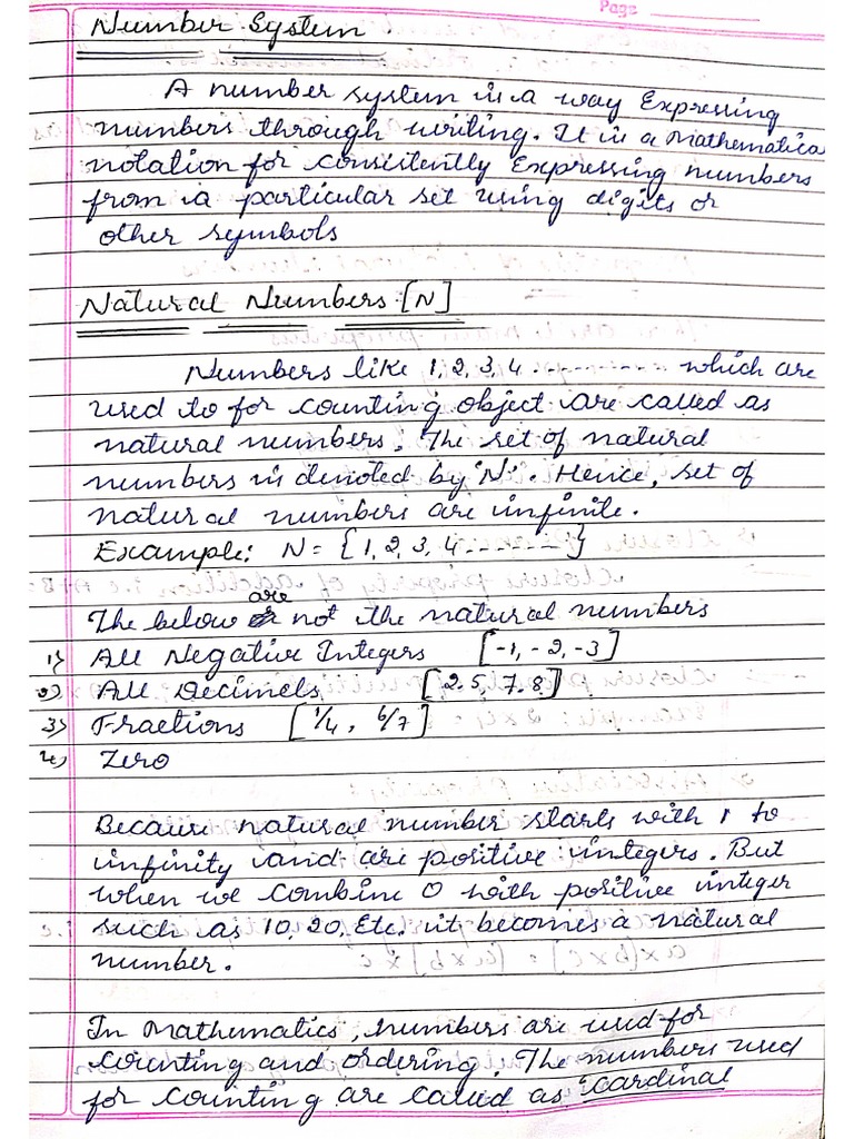 Number System | PDF