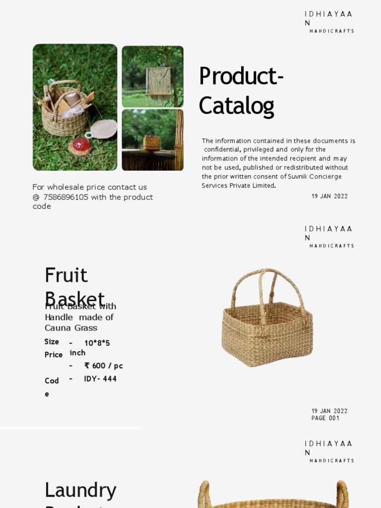 Idhiyaan Catalog 2 | PDF