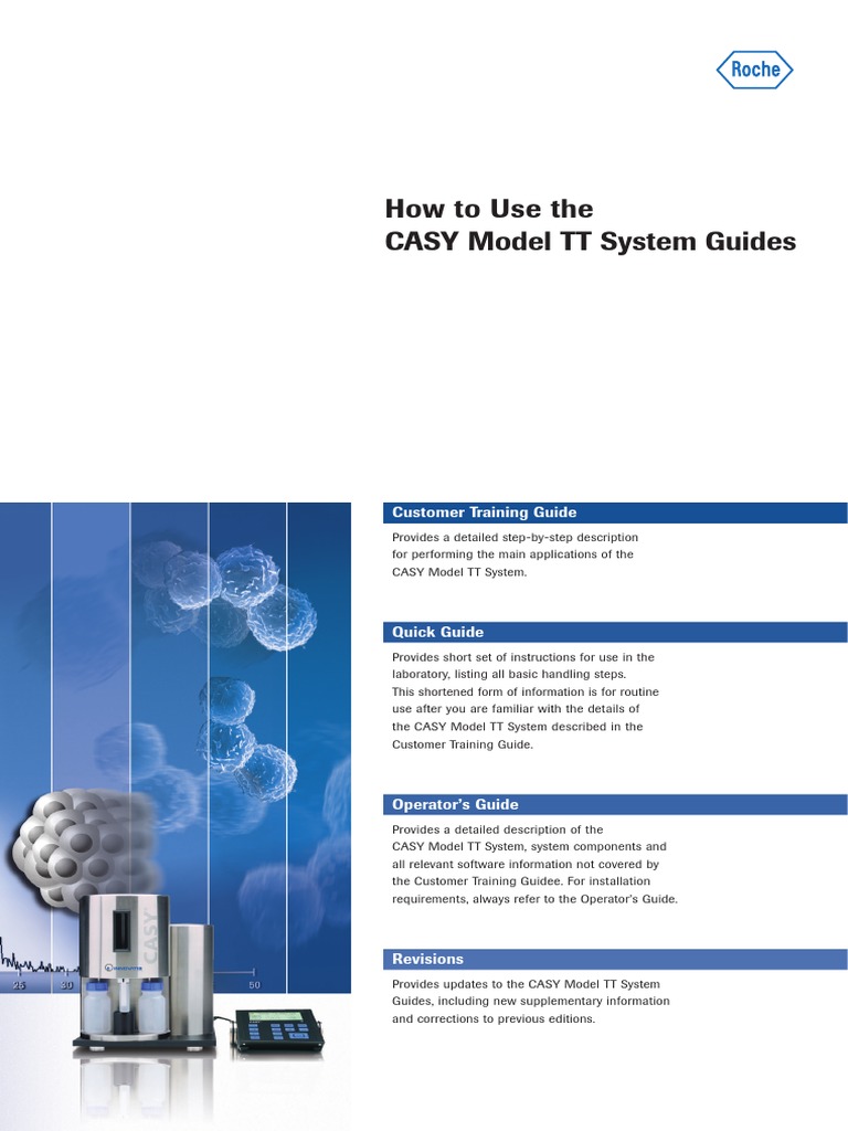 How To Use The CASY TT Guide | PDF