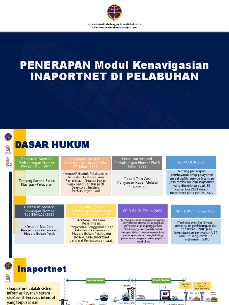 INAPORTNET NAVIGASI 2023 Rev2 | PDF