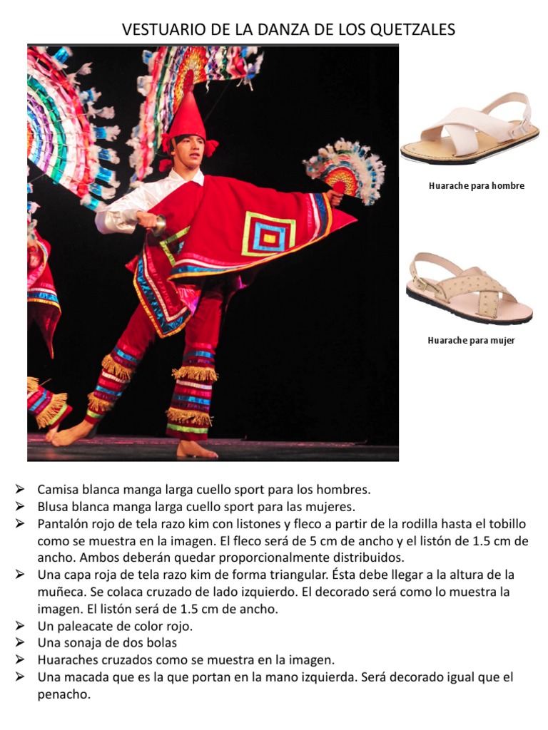 Vestuario de la Danza de los Quetzales | PDF