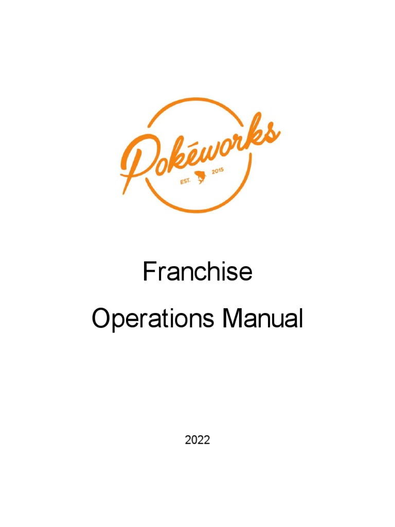 Franchise Ops Manual 2022 | PDF | Foods