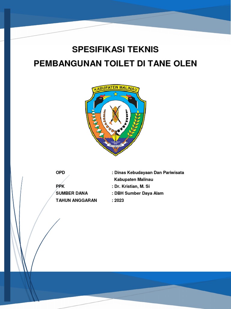 Spesifikasi Teknik Loket | PDF