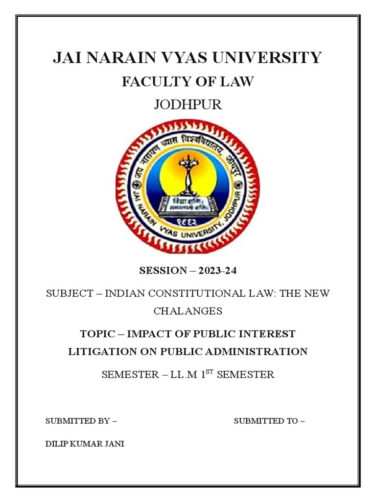 Constitutional Law Project | PDF