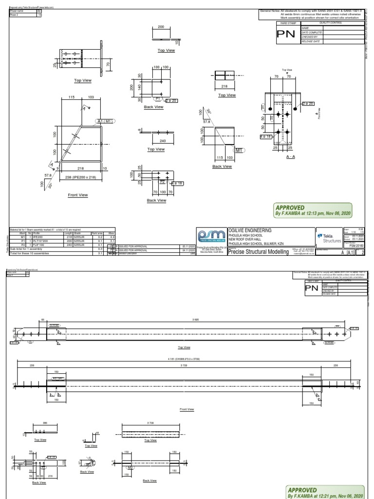 Assembly Drawings | PDF