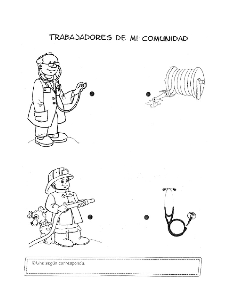 Ficha de Los Servidores de La Comunidad | PDF