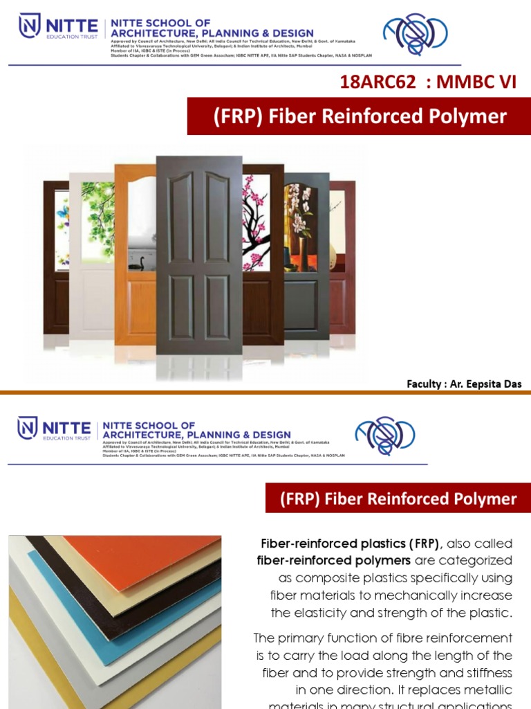 FRP Doors & Partitions | PDF | Fibre Reinforced Plastic | Fibers