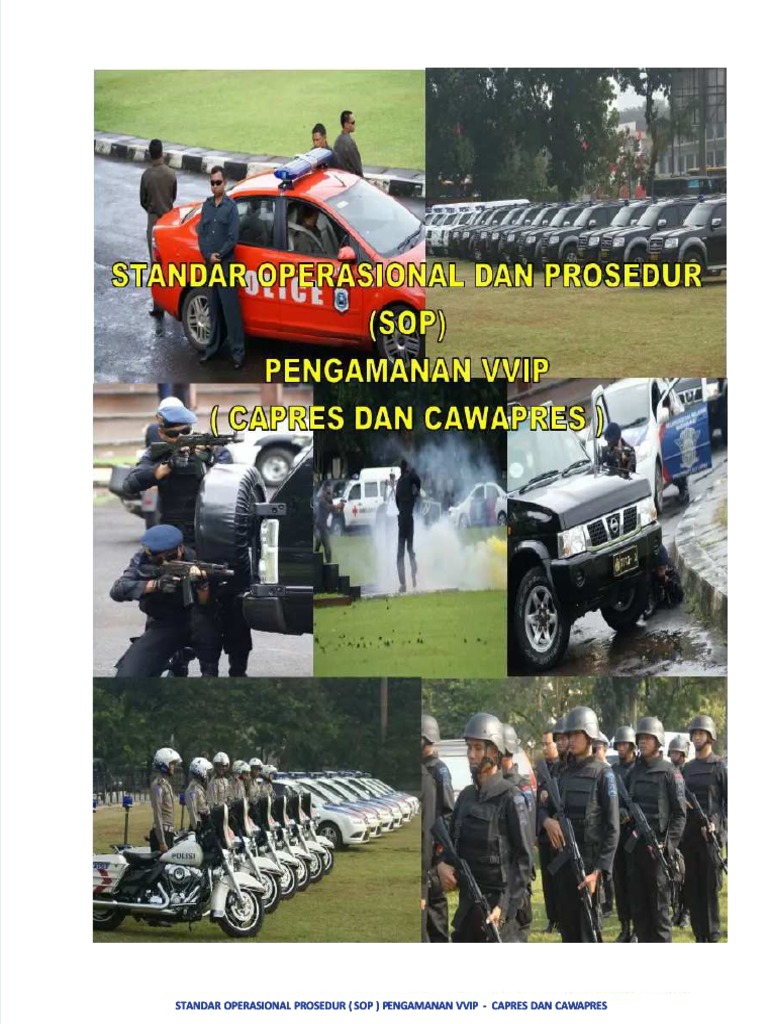 Pdf Sop Pengamanan Vvip Capres Dan Caawapres Dit Pam Obvit Polda Sulsel Dl Pdf