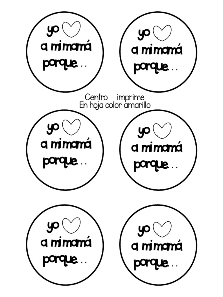 FLOR- AMO A MI MAMA PORQUE | PDF