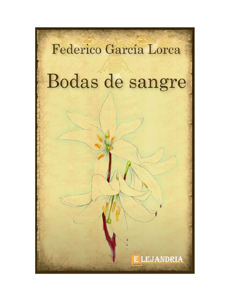 Bodas de Sangre-Garcia Lorca Federico | PDF