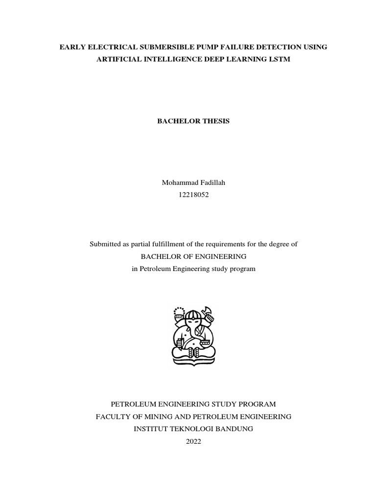 Early ESP Detection Failure Using AI | PDF | Forecasting | Coefficient ...