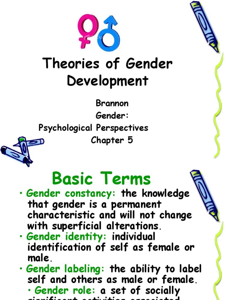 Theories and Developmen For Children | PDF | Oedipus Complex | Gender