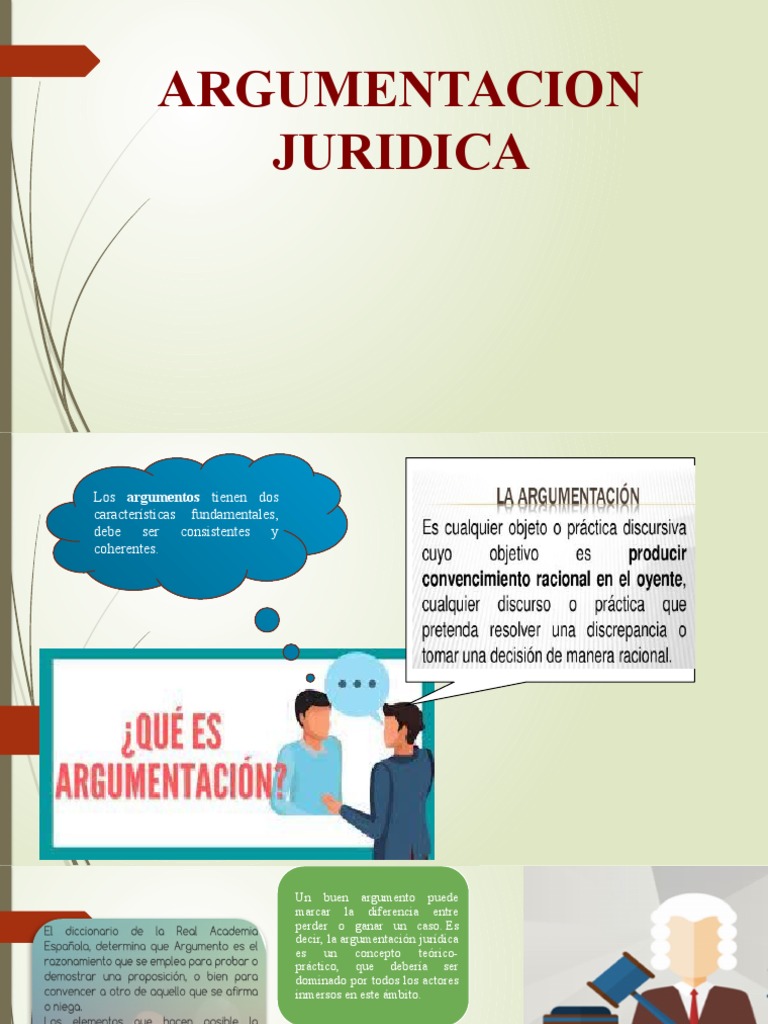 Argumentacion Juridica | PDF | Jurisprudencia | Teoría de la argumentación